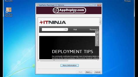 Appdeploys Free Msi Repackaging Tool Tutorial Pt 1 Youtube