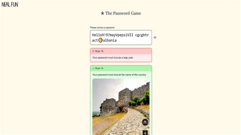 How To Find The Name Of The Country In The Password Game Game Sandwich