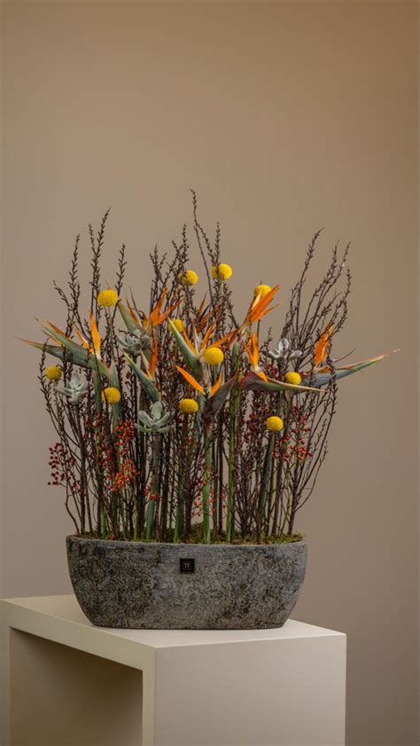 Elegant Tall Flower Arrangement