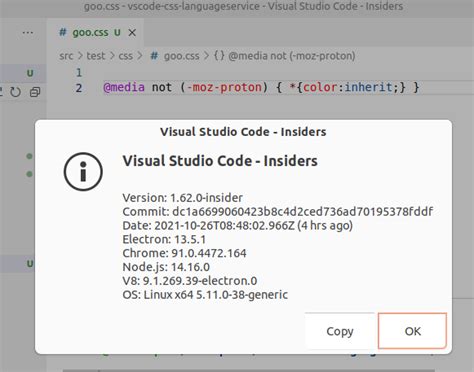 Css Css Lint False Positive On Media Not Vendor Prefix Query · Issue 121174 · Microsoft