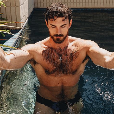 American Model Michael Yerger Matthews Island