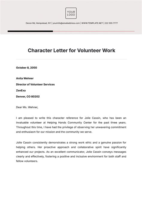 Free Air Force Character Reference Letter Template To Edit Online