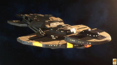 Cardassian Keldon Class By Thefirstfleet On Deviantart
