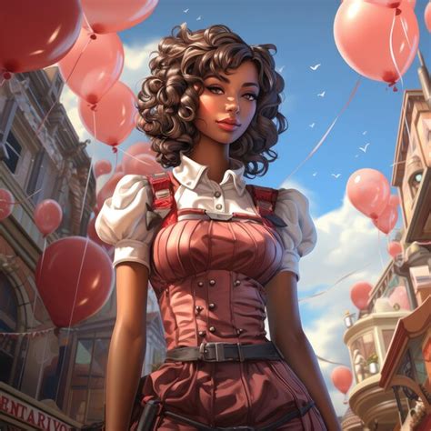Premium Ai Image Candy Girls In Various Cities