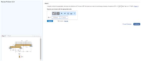 Solved Using The Method Of Superposition Determine The Chegg