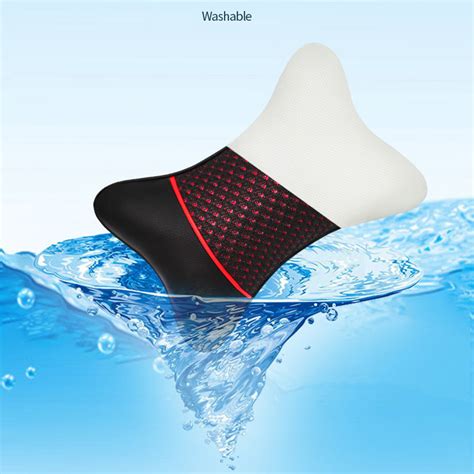 Badu Bg Възглавници за врата на автомобила Двустранна изкуствена кожа Опаковка от 1 бр