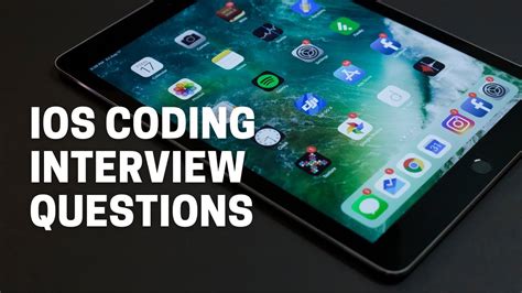 Ios Coding Interview Questions Youtube