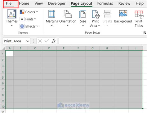 How To Print A Blank Sheet With Lines In Excel 3 Effective Ways
