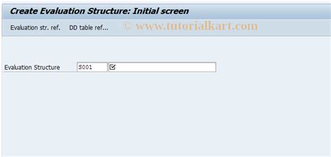 MCS SAP Tcode SIS Create Evaluation Structure