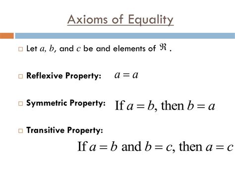 PPT 1 3 AXIOMS FOR THE REAL NUMBERS PowerPoint Presentation Free Download ID 5407987