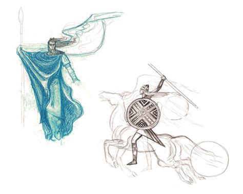 Kay Nielsen‘s Concept Art For A Proposed Ride Of The Valkyries Segment