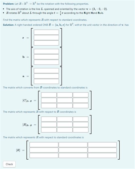 solved problem let r r3 r3 be the rotation with the