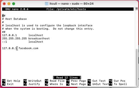 Sửa File Hosts Trong Macos Culi
