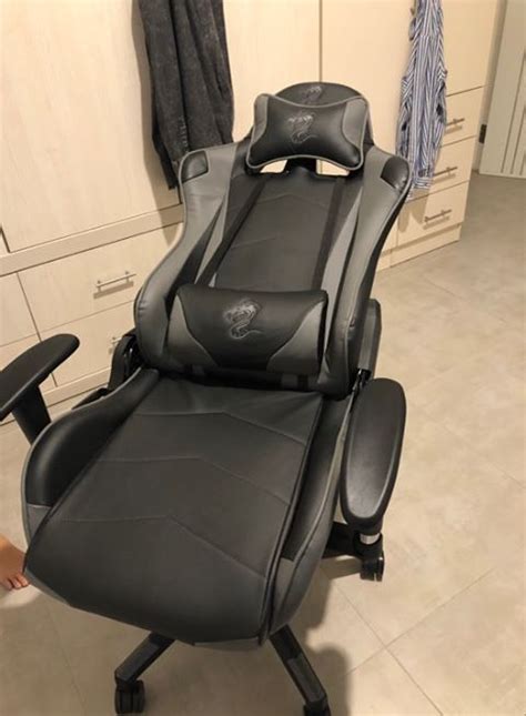 כיסא גיימינג דראגון גלדיאטור בצבע שחור אפור Gladiator Gaming Chair Shopopo שופופו
