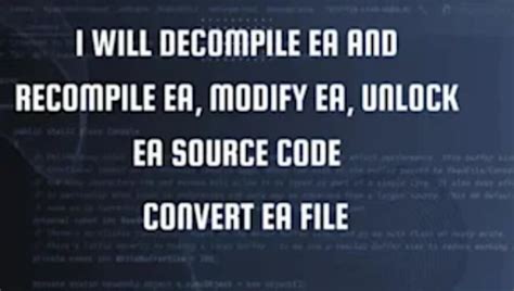 Decompile Ea Recompile Decompile Forex Ea Crack Ea And Indict Source Code By Manson Brookes