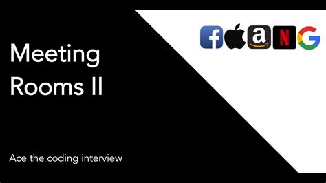 Meeting Rooms Ii 2 Leetcode 253 Youtube