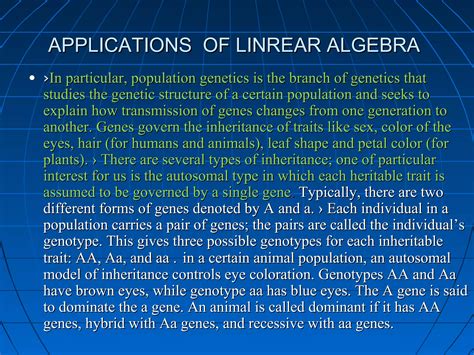 linear algebra notes 1 ppt chemistry science