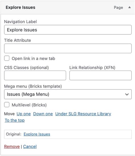 Solved Wordpress Mega Menu Template Styles Missing From Template