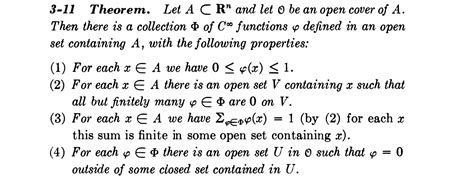 Real Analysis A Couple Questions Regarding Calculus On Manifolds Theorem 3 11 Mathematics