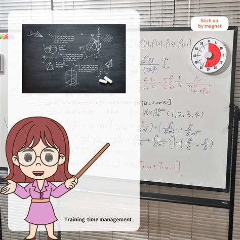 Visual Timer Magnet Medium 60 Minute Timer Stands Grandado