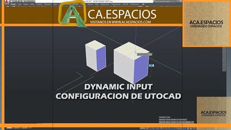 Como Utilizar El Comando Entrada Dinamica En Autocad Dynamic Input Youtube Como Utilizar El Comando Entrada Dinamica En Autocad Dynamic Input Youtube