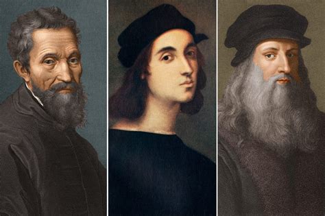 Renaissance Rivals Michelangelo Leonardo And Raphael Hit London In A Major Museum Show