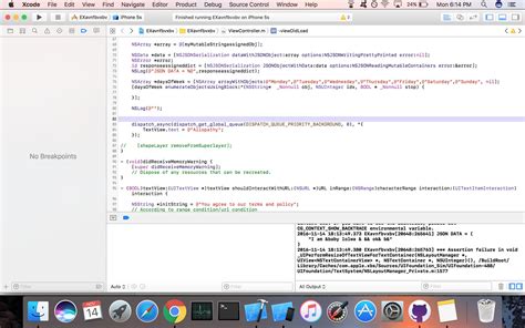 Ios How Do I Track Down This Exception Stack Overflow