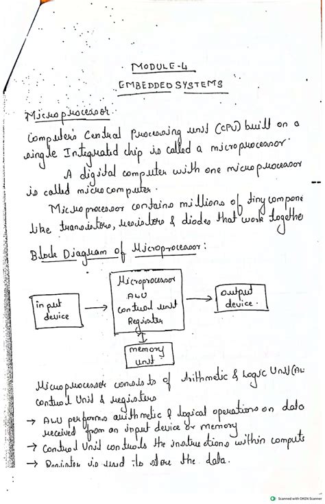 Module 4 Embedded Systems Module Embedded Systems Microprocessor