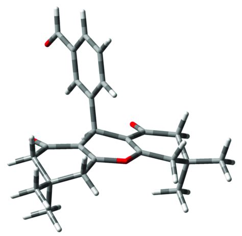 The Optimized Geometry Of Compound As A Representative Example
