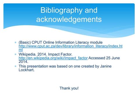 Module 3 Evaluating Information Ppt