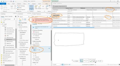 Values Doesnt Fall Within Domain Esri Community