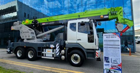 리텍 도심형 22t 트럭크레인 출시