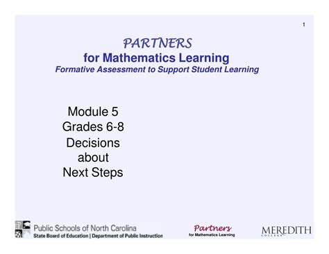 Ppt Partners For Mathematics Learning Powerpoint Presentation Free Download Id8857287