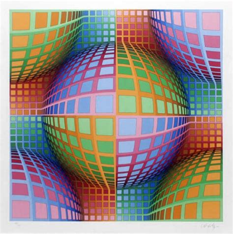 Victor Vasarely Zebra 1937 Setting The Course Of Optical Art In The