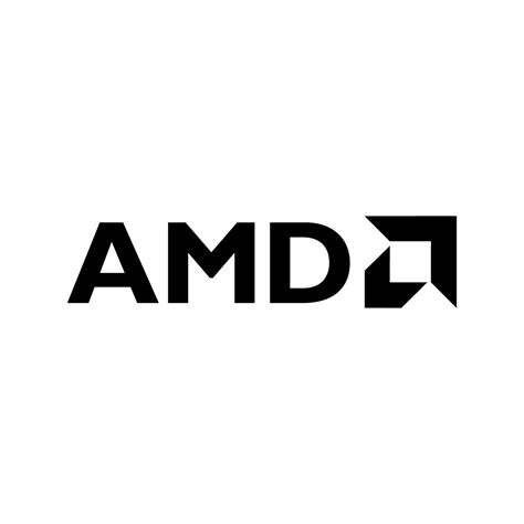 Amd Logo Vector Amd Icon Free Vector 19136433 Vector Art At Vecteezy