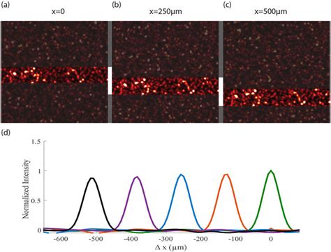 Psf Of The Imaging System Across The Memory Effect Field Of View