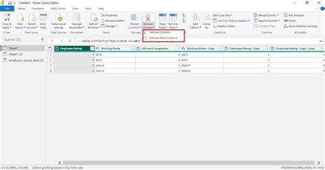 power query editor data discrepancy