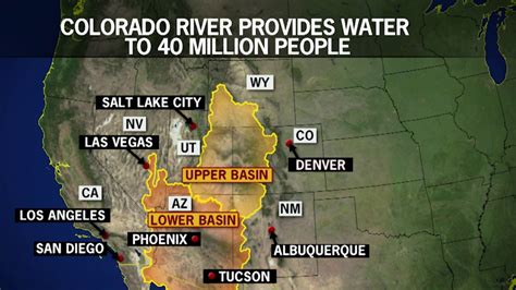 Colorado River World Map