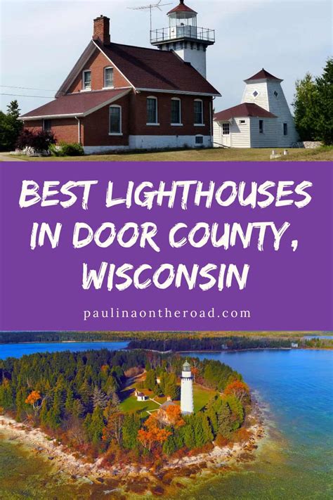 10 Best Lighthouses In Door County Wi Paulina On The Road
