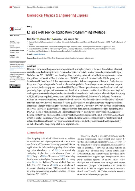 Pdf Eclipse Web Service Application Programming Interface