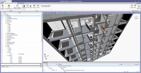 Open BIM Quantities
