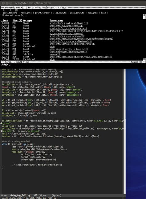 Tensorflow Debug Tfdbg Valueerror With Combined Loss Functions · Issue 16261 · Tensorflow