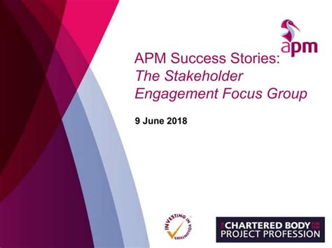 Apms Stakeholder Engagement Focus Group Success Story Pptx