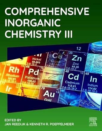 Comprehensive Inorganic Chemistry Iii Third Edition Comprehensive