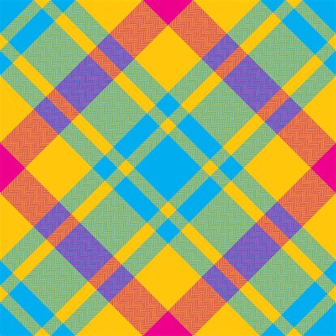 플레이드 패턴 터 직물 질감을 확인하십시오 옷의 매 없는 섬유 디자인 종이 인쇄 프리미엄 벡터