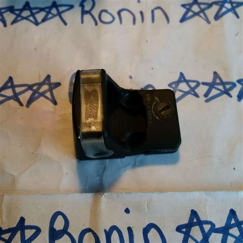 Ronin Tacticals New Site Rm05g Trijicon Rmr Dual Illuminated Sight