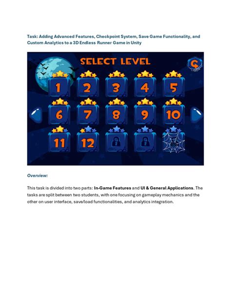 unity mobile task 4 pdf