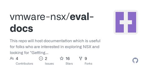 Eval Docsdocs2 Installationmd At Master · Vmware Nsxeval Docs · Github