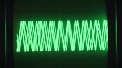 Animated Waveforms Varying Frequencies On An Oscilloscope Stock Footage Video Of Waveform