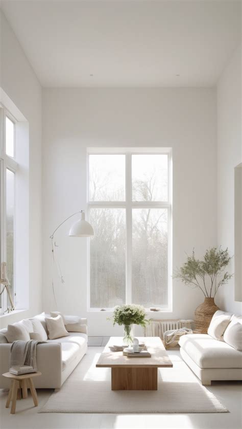 How Can I Create A Cozy Minimalist Living Room With A White Color